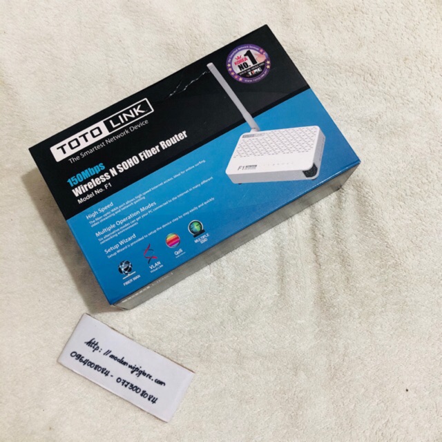 Ftth Totolink F1 Optical Modem, new, full box. Buy quantity available ...