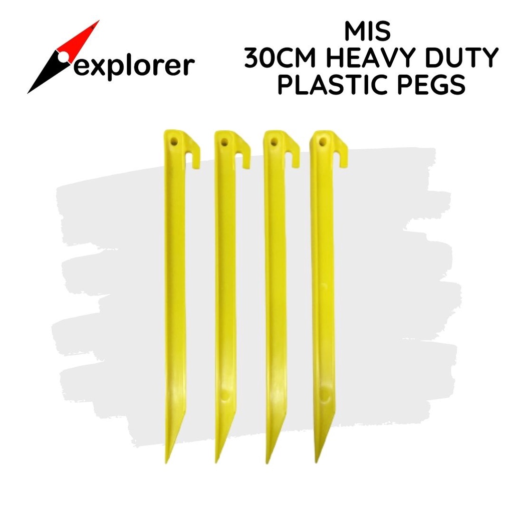 MIS 30CM HEAVY DUTY PLASTIC PEG | Shopee Malaysia