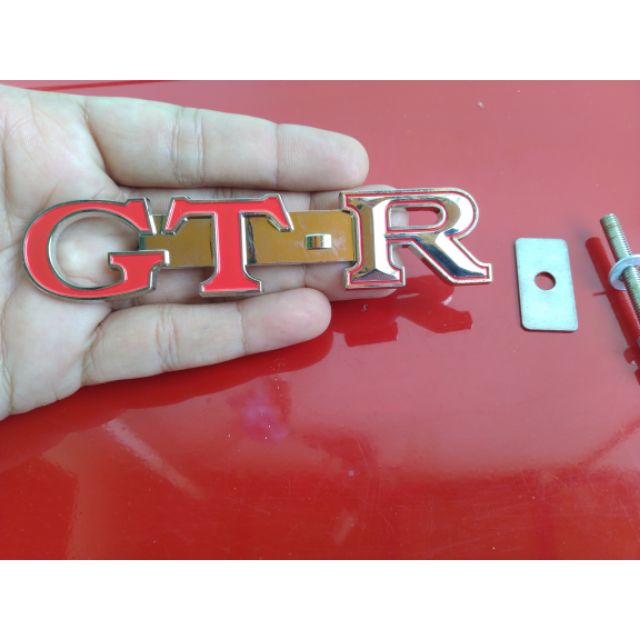 gtr emblem grille nissan skyline hakosuka r32 r33 r34 r35 | Shopee Malaysia