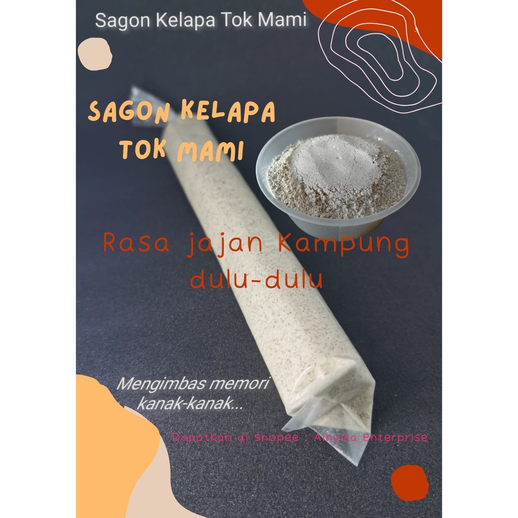Sagon Kelapa Tok Mami/Coconut Powder Candy/Sagun Kelapa/ Tiada campuran ...