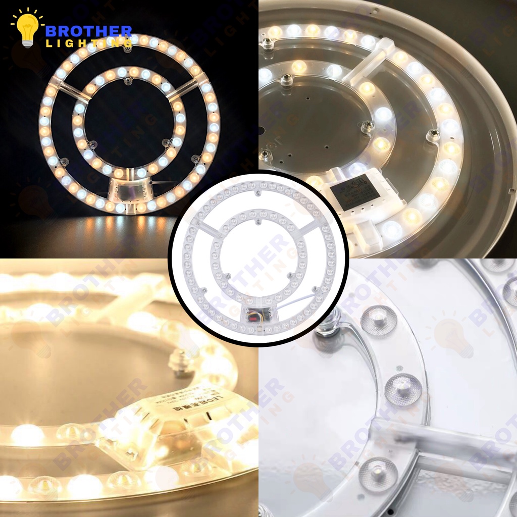 72W 48W 36W 24W COB LED Magnet Light Module Circular Tube Replacement ...