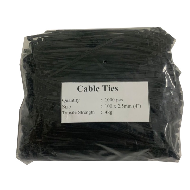Cable Tie 1000pcs -4”/6”/8” | Shopee Malaysia