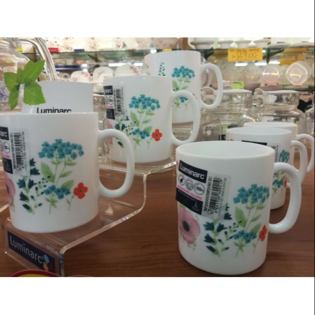 💥LUMINARC 6PCS MUG ROSE POMPOM💥 | Shopee Malaysia
