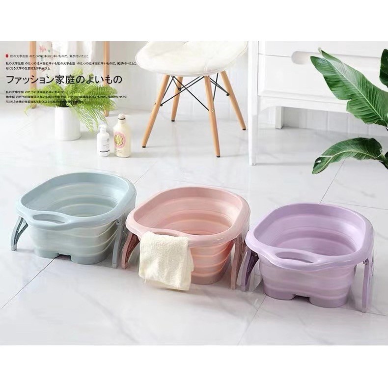 Foot Tub Foldable Spa Pedicure Buckets Hot Water POT Massage Bath Soak ...