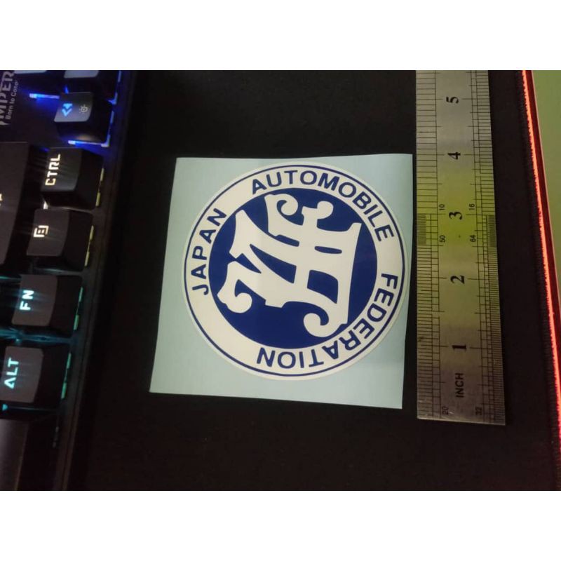 stiker jaf 3.5inci 2 lapis | Shopee Malaysia