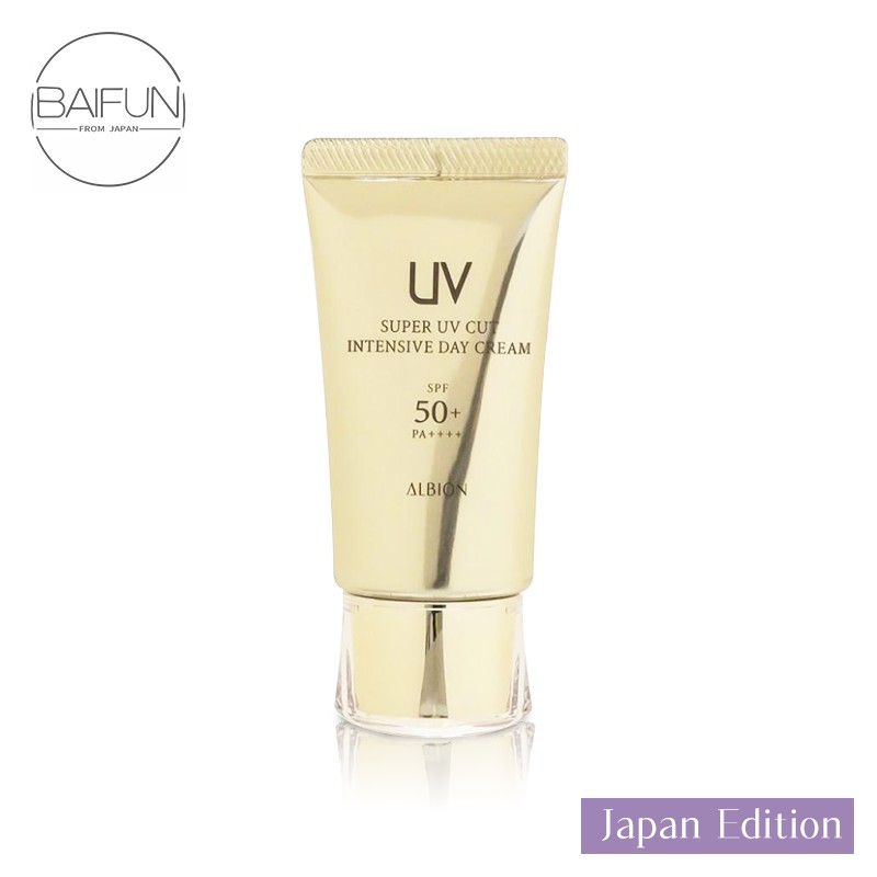 ALBION SUPER UV CUT INTENSIVE DAY CREAM 50g 美容防晒日用隔离霜【Direct from Japan】 | Shopee Malaysia