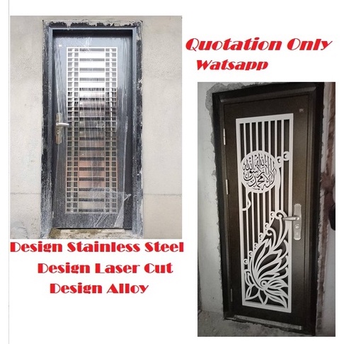 Quotation Olny Sebut Harga Pintu Rumah Security Door | Shopee Malaysia