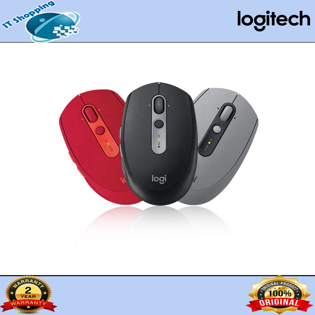 LOGITECH M590 MULTI DEVICE SILENT WIRELESS MOUSE & BLUETOOTH | Shopee ...