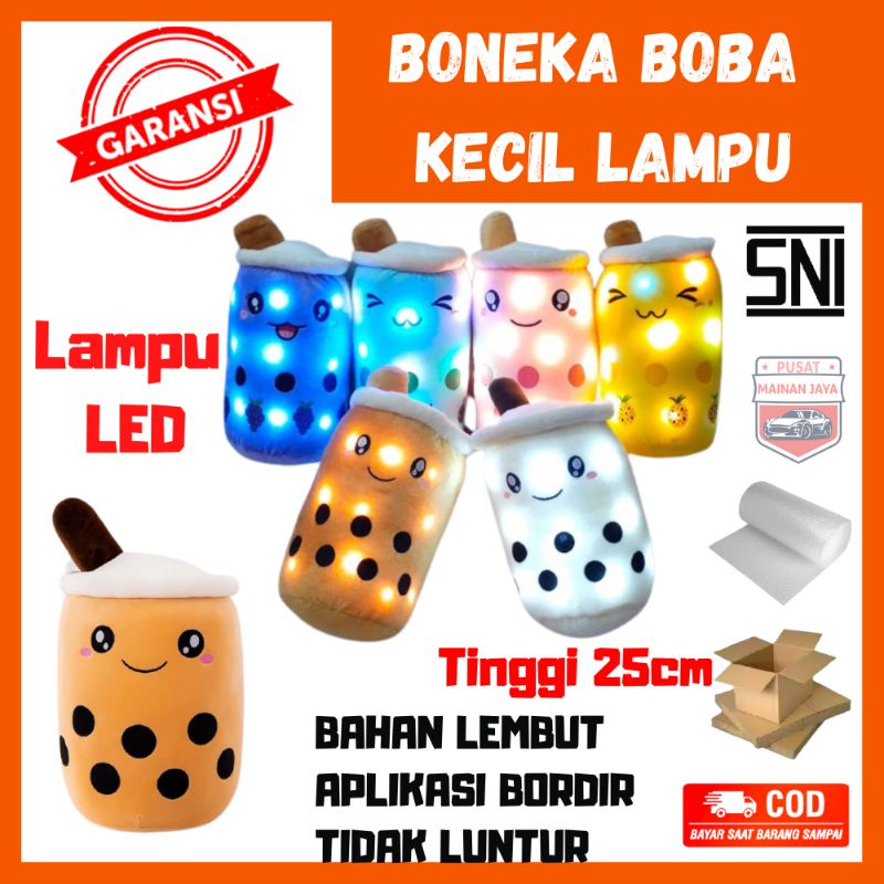 Mini led lighted Boba doll, 25cm high, medium led Boba doll | Shopee ...