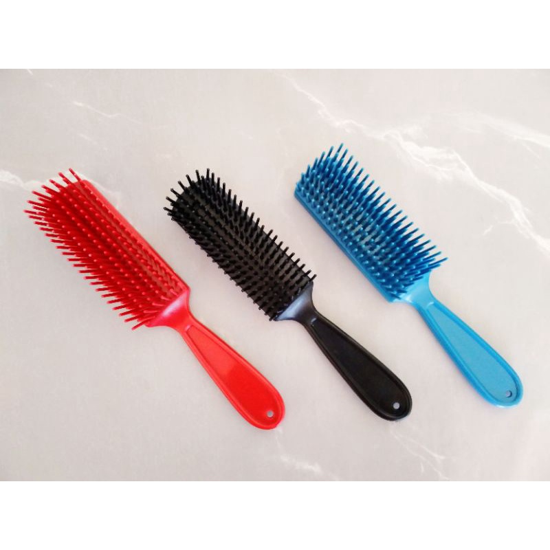 PVC Rectangular Comb Hand Holding Comb/Sikat Empat Segi Sikat Memegang ...