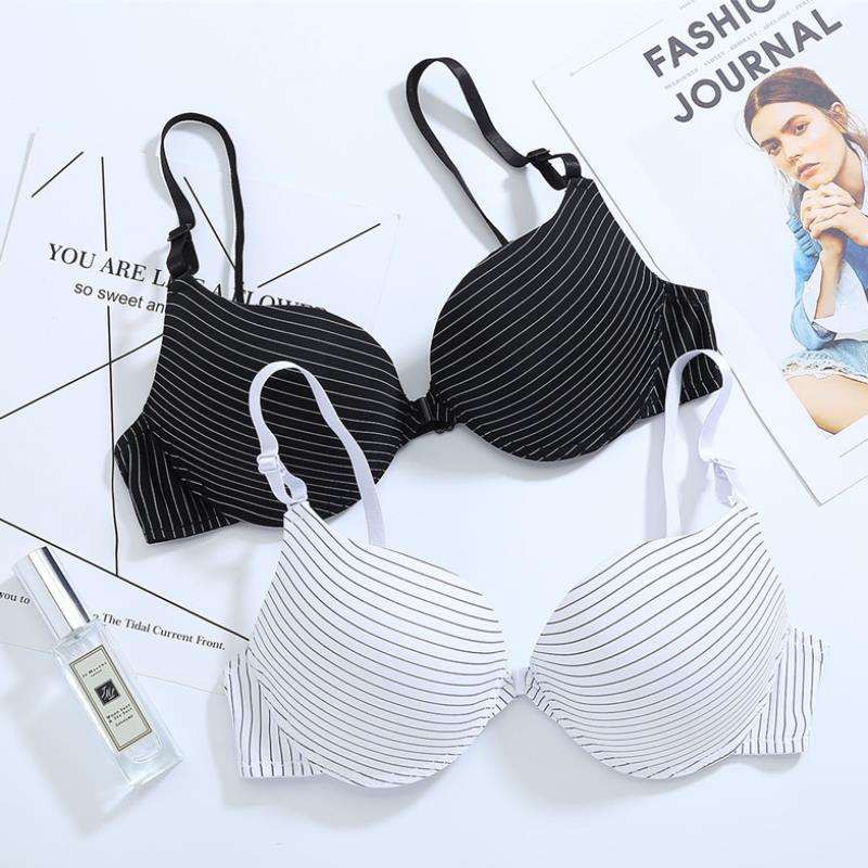 Fashion Women Front Closure Bras Push Up Bra Buckle Bra Underwire ...