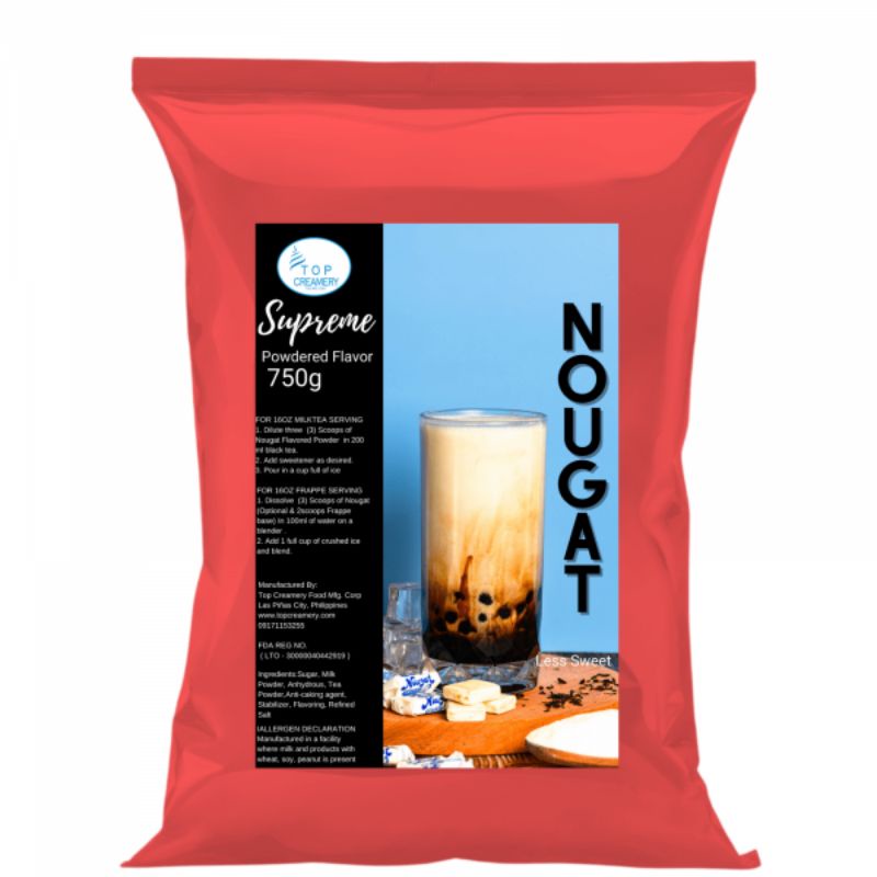 Nougat Supreme Powder Flavor (750g) | Shopee Malaysia