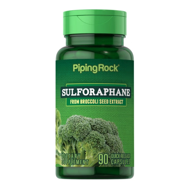 Sulforaphane 400mcg (From Broccoli Sprout Extract) 90 Capsules (USA ...
