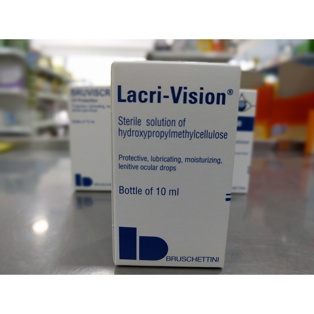 Bruschettini Lacri-Vision Eye Drops 10ml | Shopee Malaysia