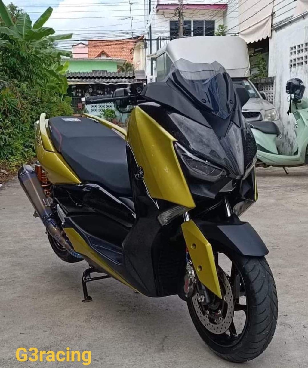 Xmax V1 250 Windshield batman,hitam,hijau,biru,clear,thailook | Shopee ...