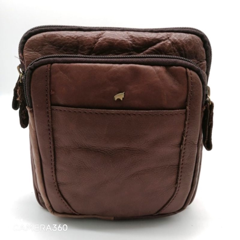 RAV DESIGN MEN GENUINE LEATHER / SLING BAG KULIT | Shopee Malaysia