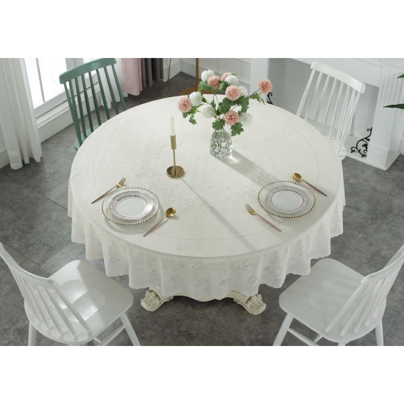TFMART [READY STOCK] Euro Style Alas Meja Dining Table Cloth Kain Meja ...