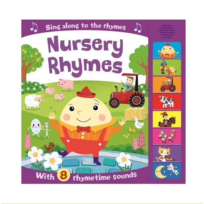 Nursery Rhymes Sound Book For Kids with Sing Along Rhymes (Toddler ...