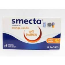 Smecta Anti-Diarrheal Orange-Vanilla Flavour Powder 2 Sachets/ 12 ...