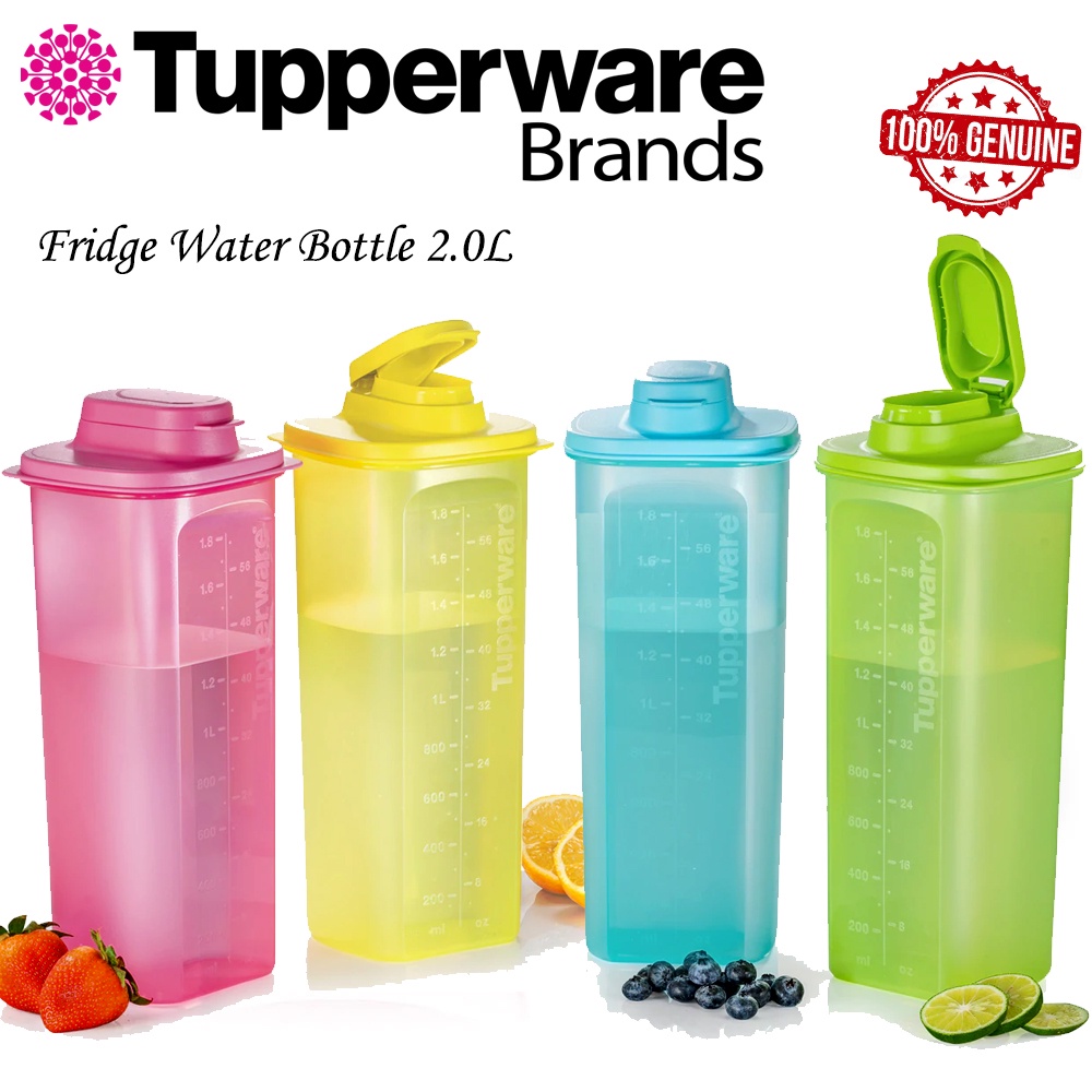 🔥READY STOCK🔥 Original Tupperware Fridge Water Bottle 2.0L New Design ...