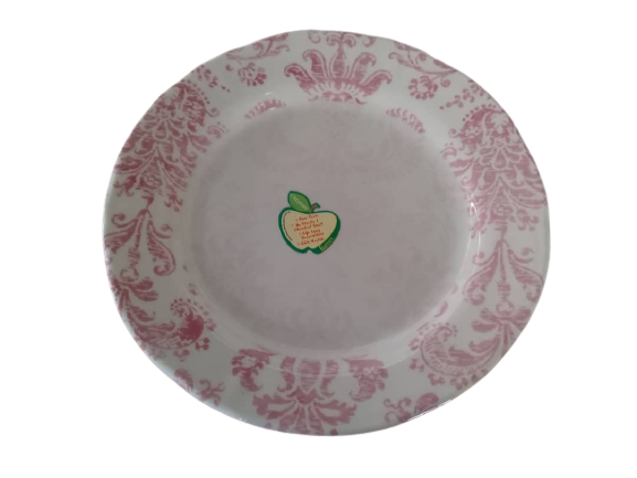 CLAYTAN 8" SALAD PLATE 803PS - DAISY DAMASK FULL PINK | Shopee Malaysia