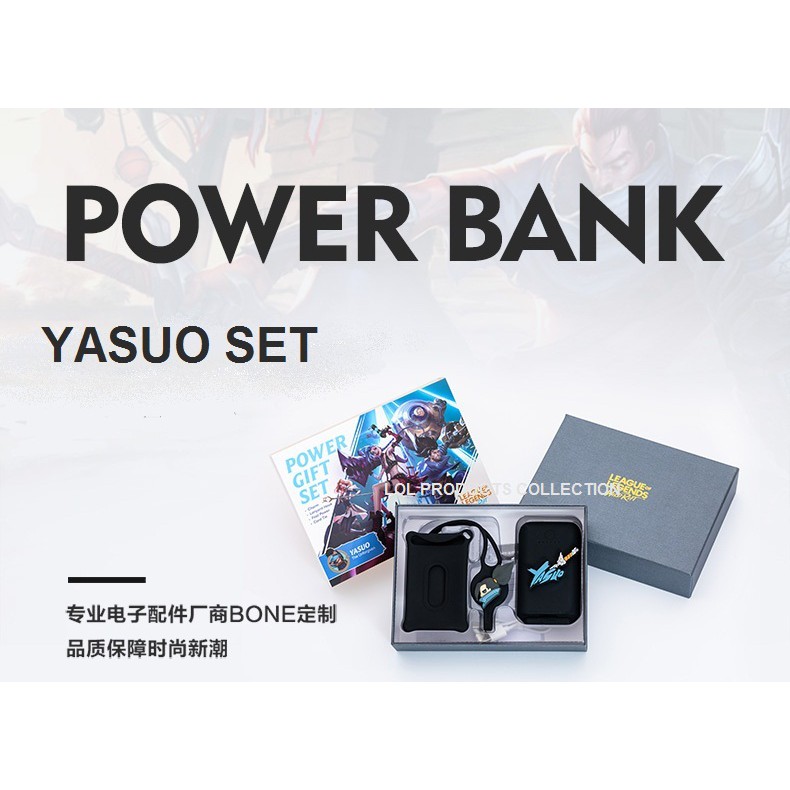 (Ready Stock)Power Bank League Of Legends Wild Rift LOL BONE Customized ...