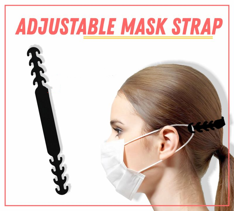 Face Mask Ear Hook Non-slip Extension Buckle Adjustable Earache Fixer ...