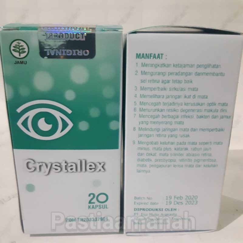 Original Crystallex Eye Medication Plus The Latest Minus Best Opened ...