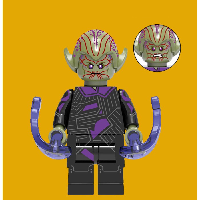 Lego Compatible Skrull Marvel Captain Marvel Superheroes Blocks ...