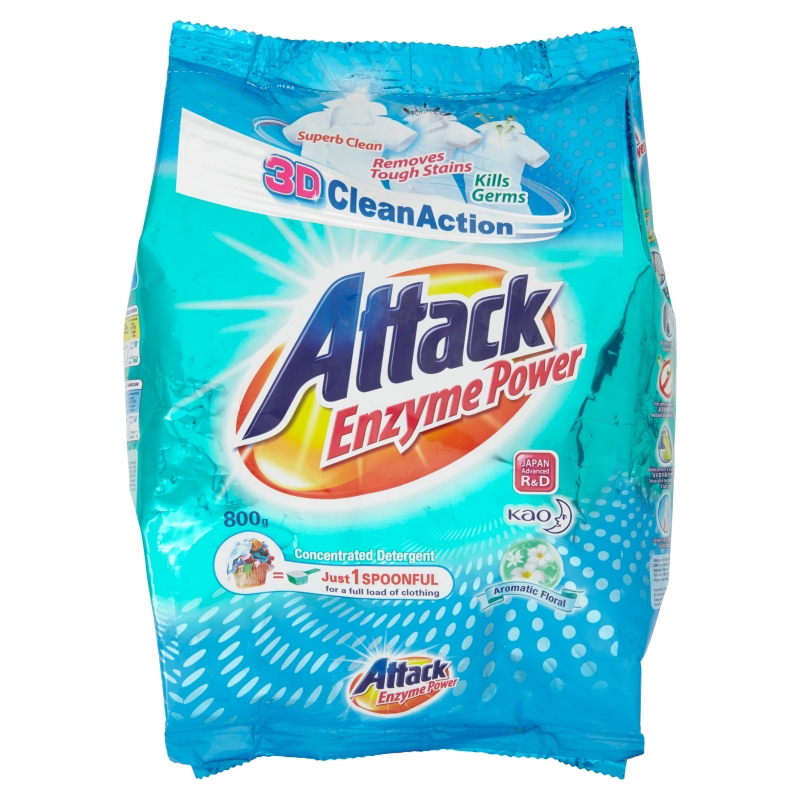 Attack Concentrated Powder Detergent 800g - 2 Scents | Shopee Malaysia