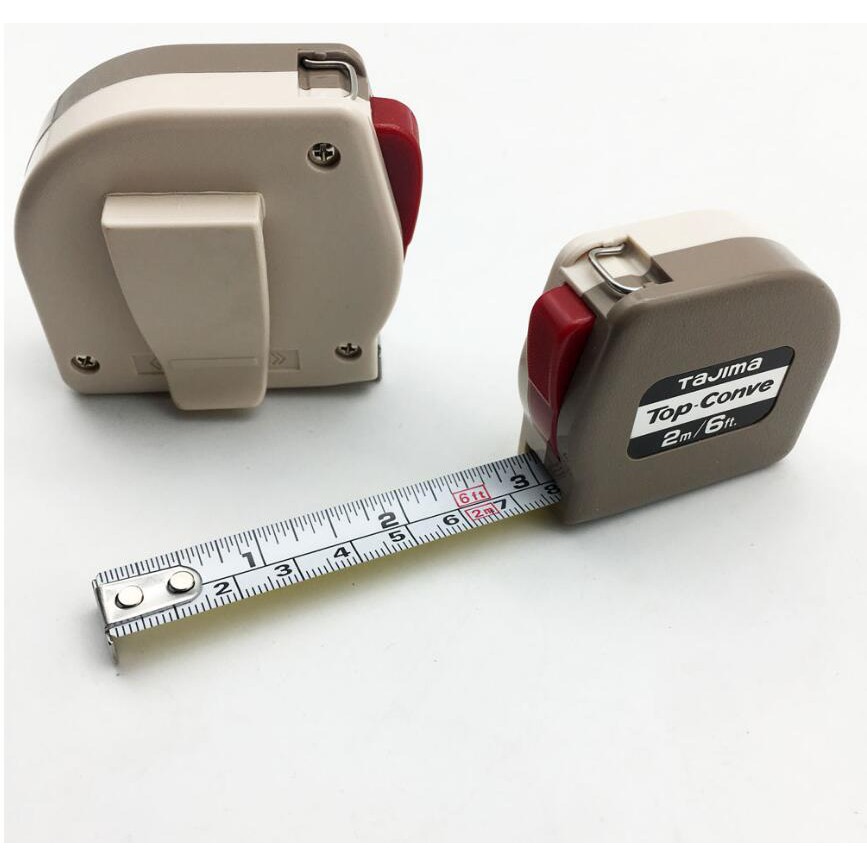 Japan TAJIMA TAJIMA Automatic Locking Steel Tape Metric Inch Double Scale 2m 5m 3.6m Mini Tape ...