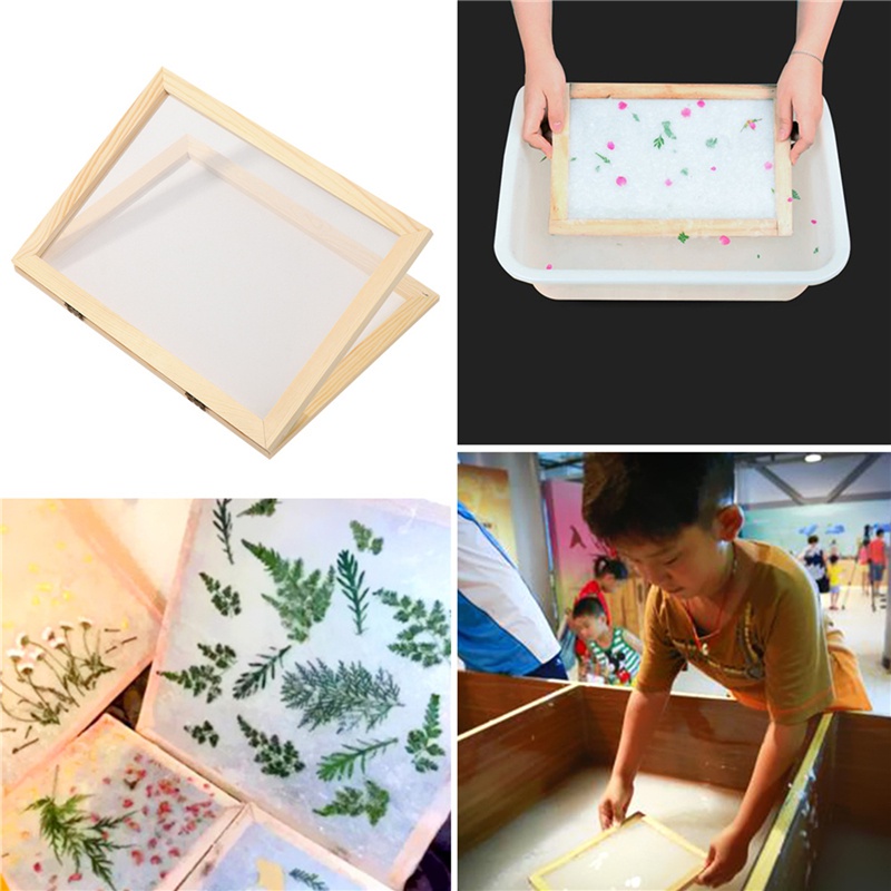 Ancient Paper Making DIY Materials Paper Making Frame | Shopee Malaysia