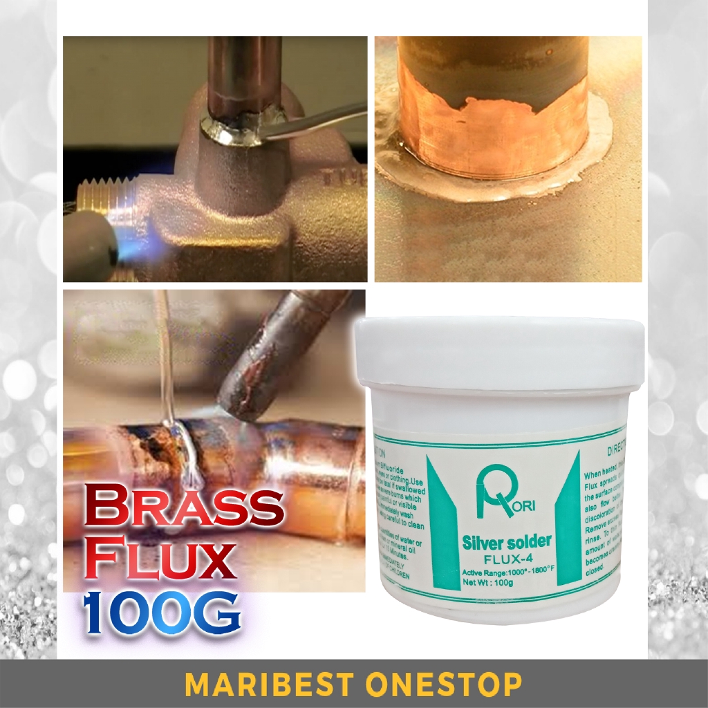 Package Brass Flux Low Temperature Flame Brazing Welding Flux Soldering ...