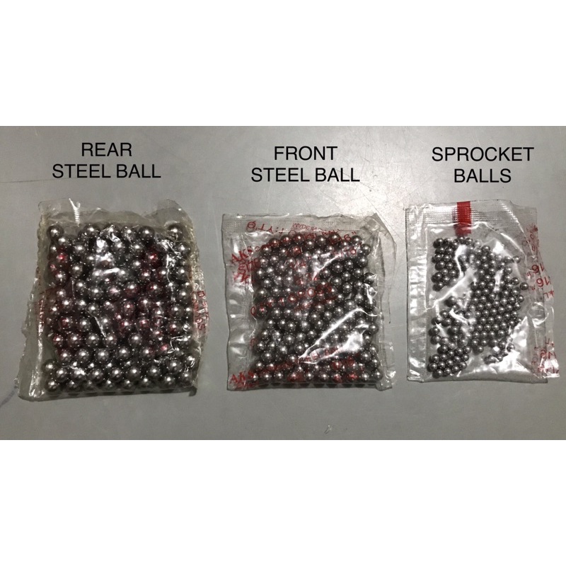 MTB BMX FRONT REAR SPROCKET BOLITAS (BALLS 1 pack=144pcs) | Shopee Malaysia