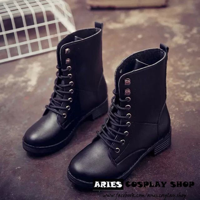 Cosplay Shoes - Combat Boots (Aries Cos) | Shopee Malaysia