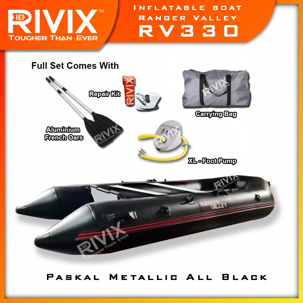 RIVIX RV Ranger Valley Thick HighQuality Pro Fishing Inflatable Boat ...