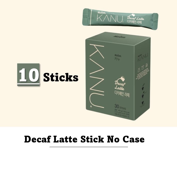 [Kanu] Decaf Stick Decaffeinated Coffee Decaf Instant Powder Mix ...