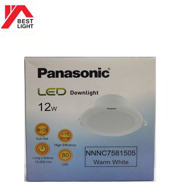 Panasonic LED Downlight 12W / 15W / 18W / (Cool Daylight/ Cool White ...