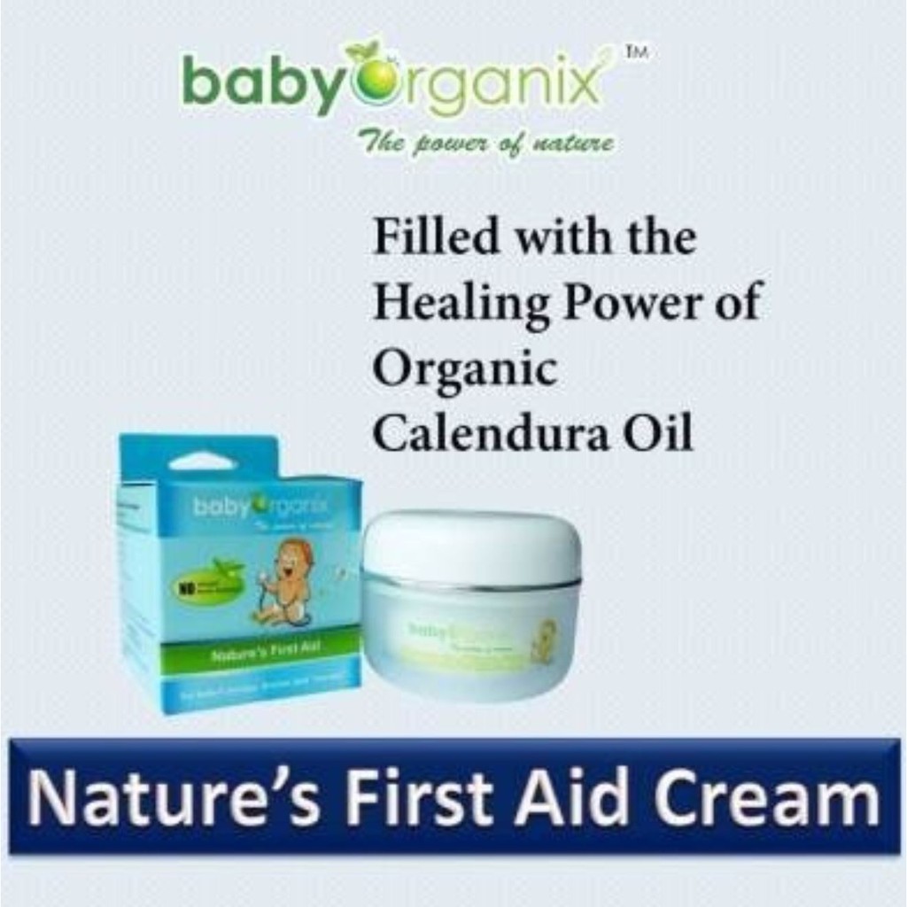 Baby Organix - Nature's First Aid Cream 30g (Expiry Oct 2023) | Shopee ...