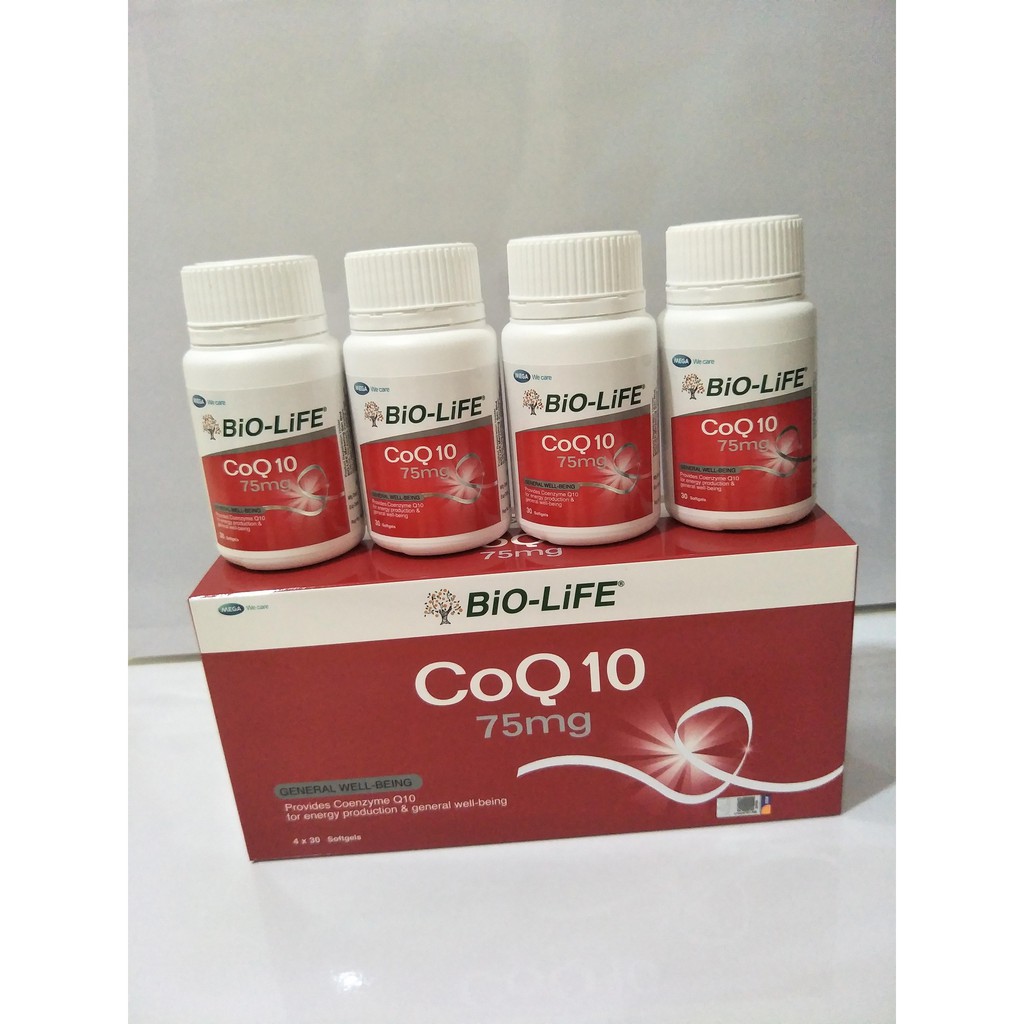 Bio-Life CoQ10 75mg Value Pack 4 x 30's Softgels | Shopee Malaysia