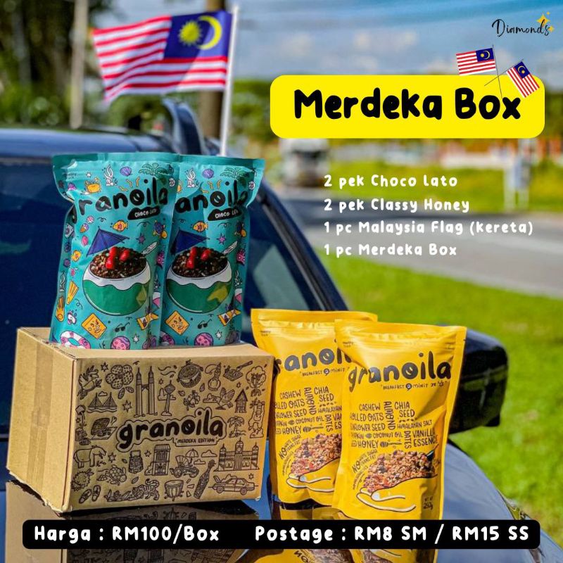 Granola Granoila MERDEKA COMBO🇲🇾 | Shopee Malaysia