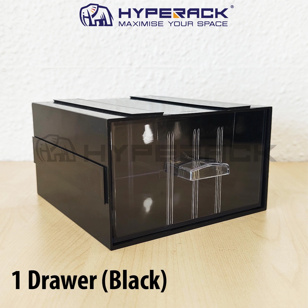 🐘HYPERACK™️ Storage Box Transparent Drawer Box Jewellery Box | Shopee ...
