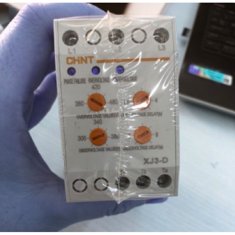Phase Failure Sequence Protector Relay 380V XJ3-D 380V Chint | Shopee ...