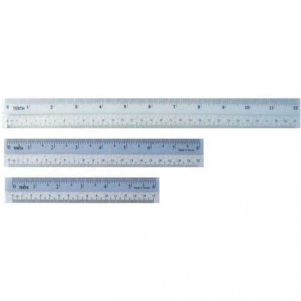 Niso Plastic Ruler (6" / 8" / 12") 36pcs/1 box | Shopee Malaysia