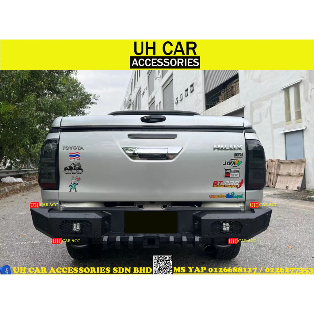 Nissan navara np300 pro4x force tk steel rear bumper bull bar | Shopee ...