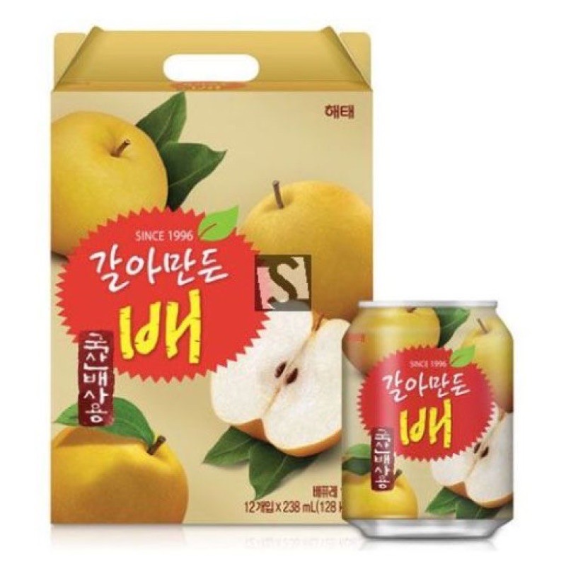 HAITAI PEAR JUICE 238ml 韩国梨子果汁 238ml | Shopee Malaysia