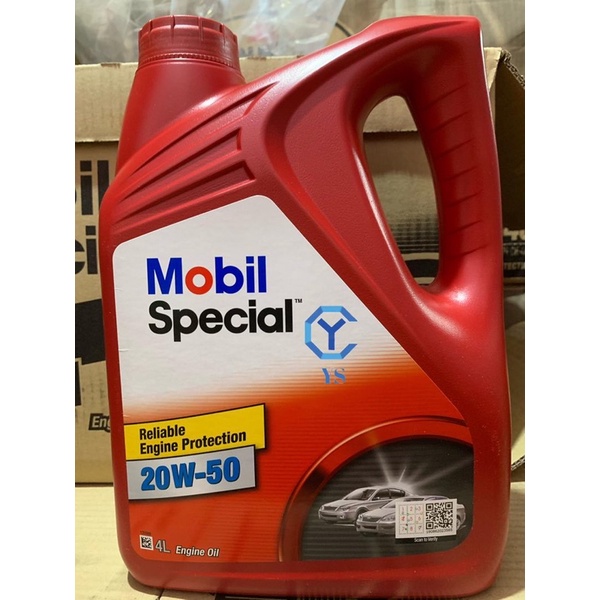 Mobil Special 20W-50 EngineOil-4L(100%Original) | Shopee Malaysia