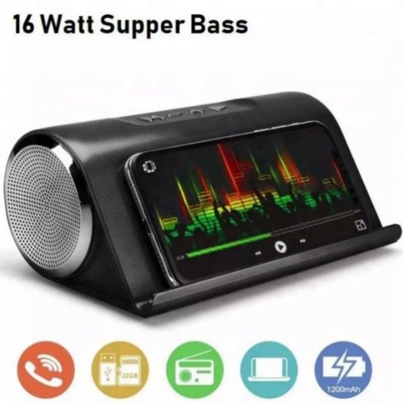 ORIGINAL LP-V9 WIRELESS PORTABLE BLUETOOTH SPEAKER FM/TF/USB/HIGH ...