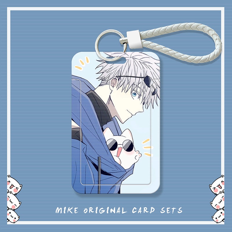 【6】Anime Jujutsu Kaisen Mrt Card Holder Gojo Satoru subway bus card ...