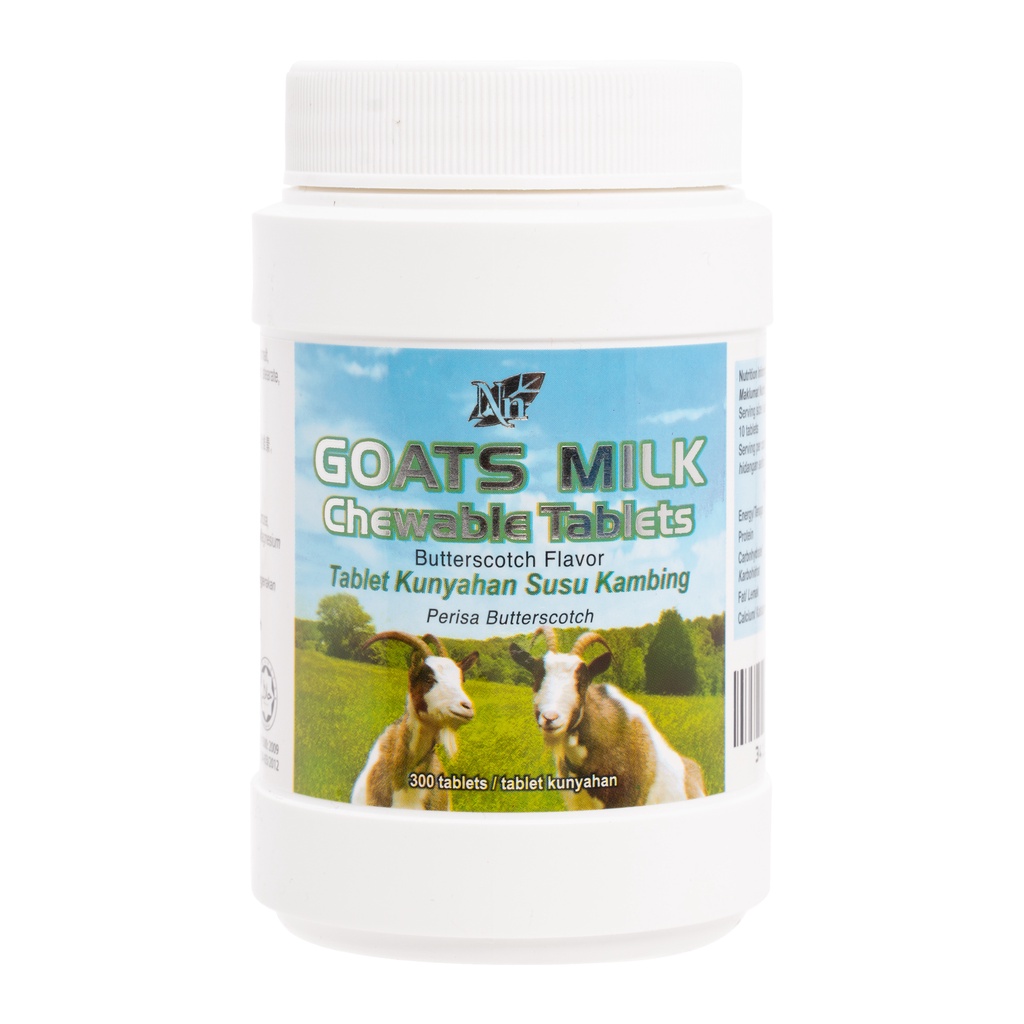 Nn Goats Milk Chewable Tablets (300 tablets) | Shopee Malaysia